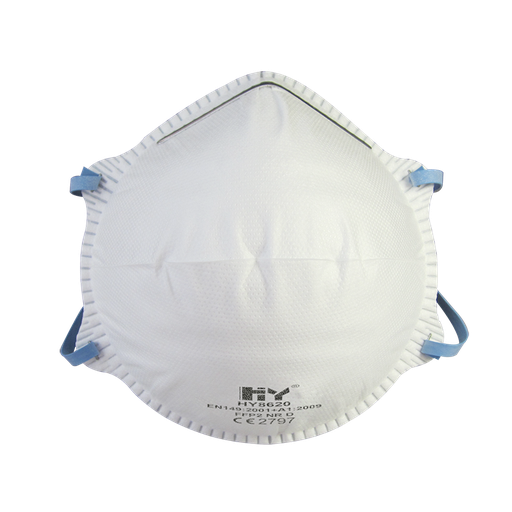 Handahny HY8620 Disposable Cup Mask - FFP2 NR D - Packs of 20 or Cases ...
